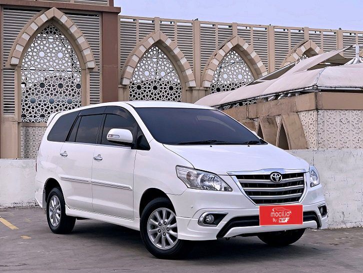 Mobil TOYOTA INNOVA 2.0L V LUX BENSIN AT 2014 - Mocil.id