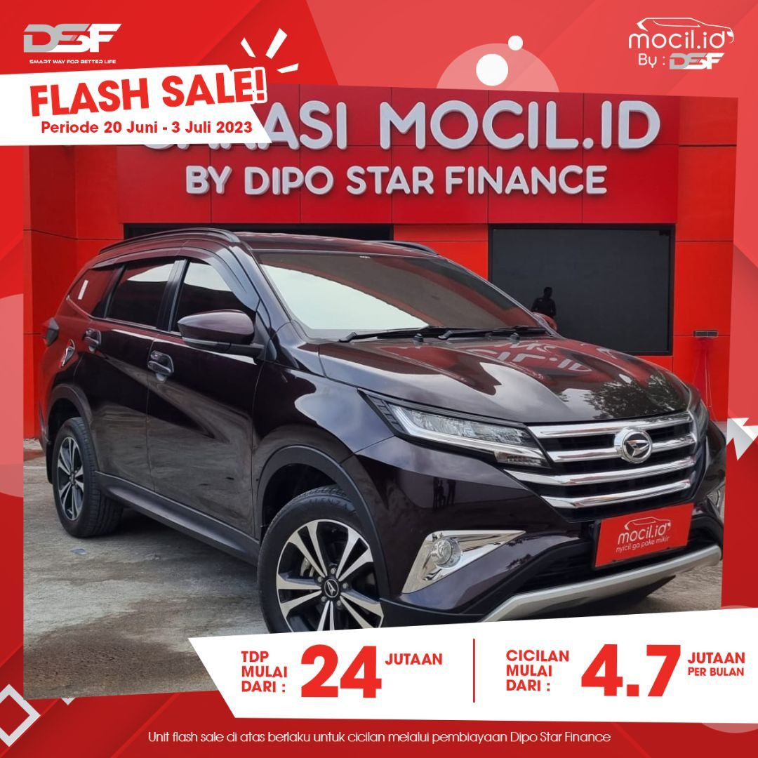 Mobil DAIHATSU TERIOS 1.5L R MT 2019 - Mocil.id